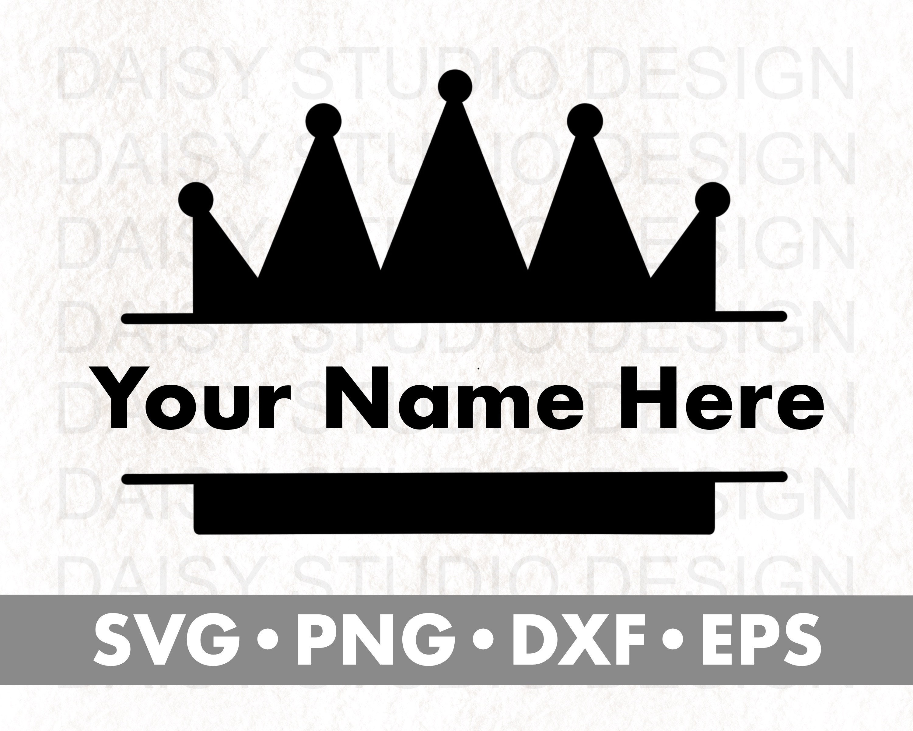 Corona Svg Tiara Svg Marco Svg Nombre Svg Bebé Onesie Svg | Etsy