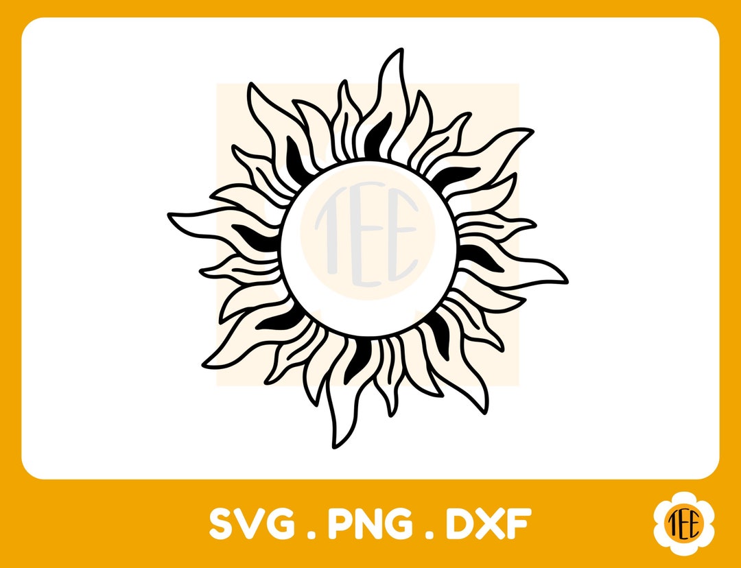 Sun Svg | Celestial Svg | Svg Files for Cricut - Etsy