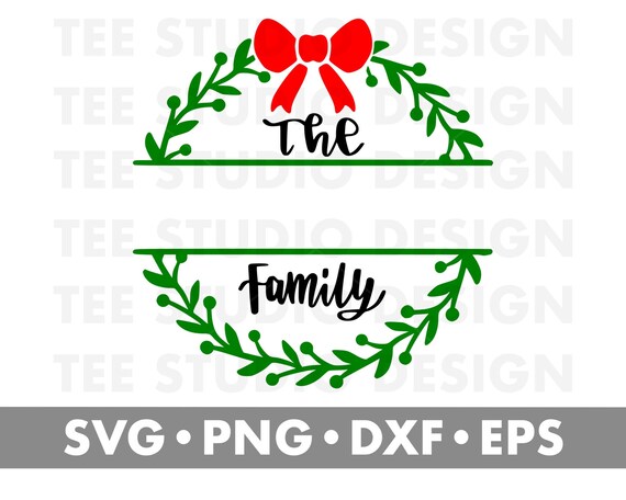 Family Frame Svg Christmas Svg Svg Files for Cricut | Etsy