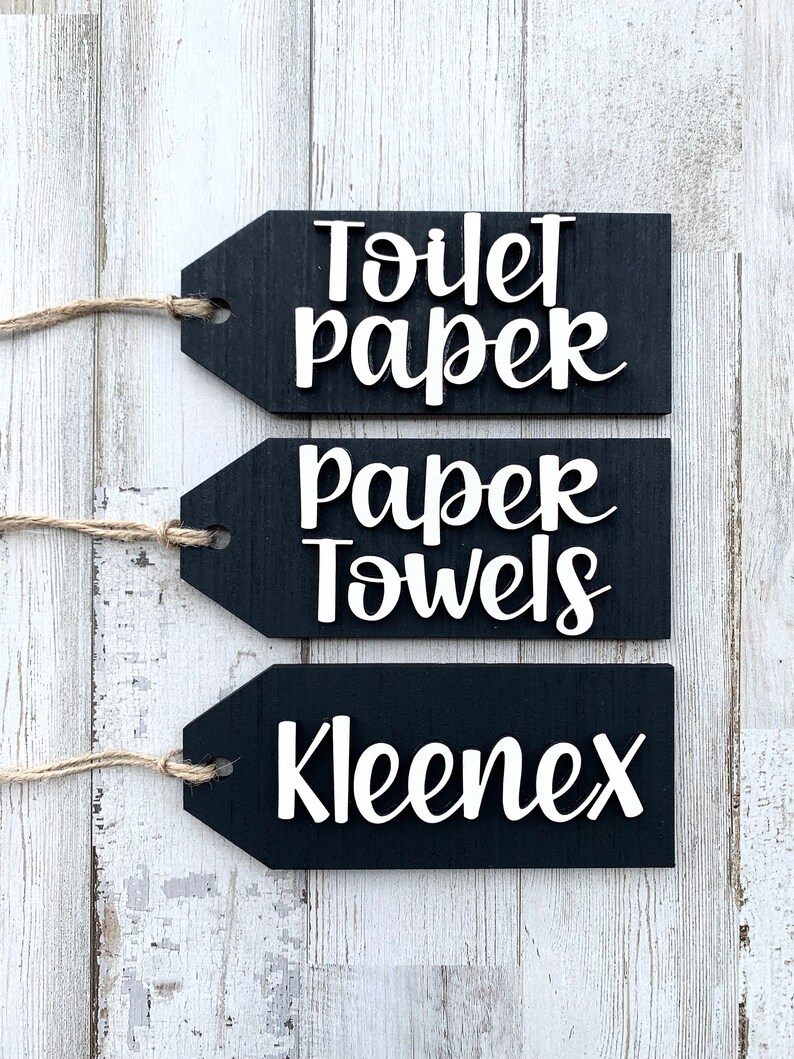 Organization Tags for Baskets Organization Labels Basket - Etsy