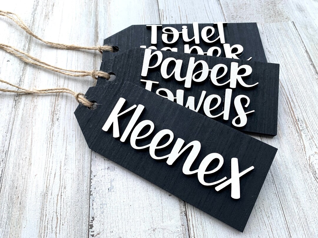 Organization Tags for Baskets, Organization Labels, Basket Tags, Pantry ...