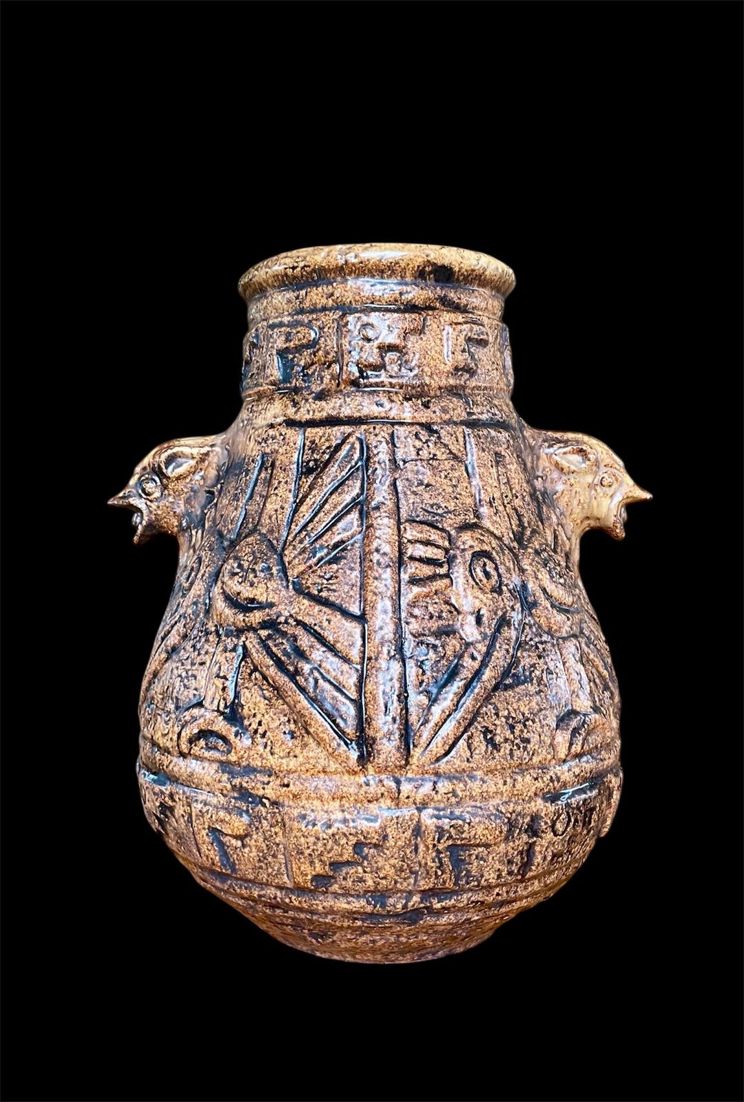 XXL Jasba Aztec Exotica Floor Vase - Etsy