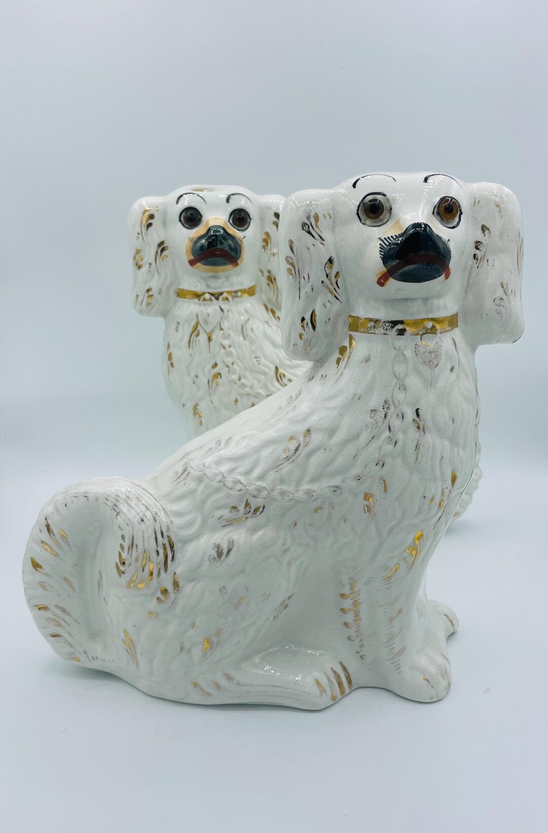 Set of Staffordshire Wally Dogs - Etsy