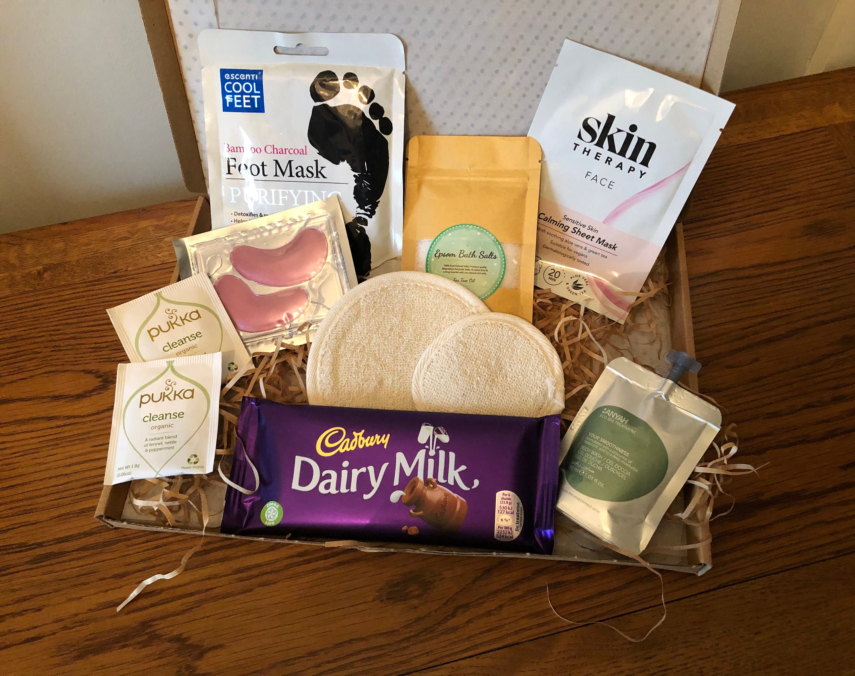 Pamper Box Pamper Hamper Letterbox Gift Hug in a Box | Etsy