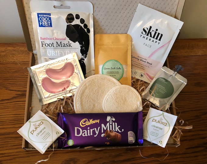 Pamper Box, Pamper Hamper, Letterbox Gift, Hug in a Box, Relaxation ...
