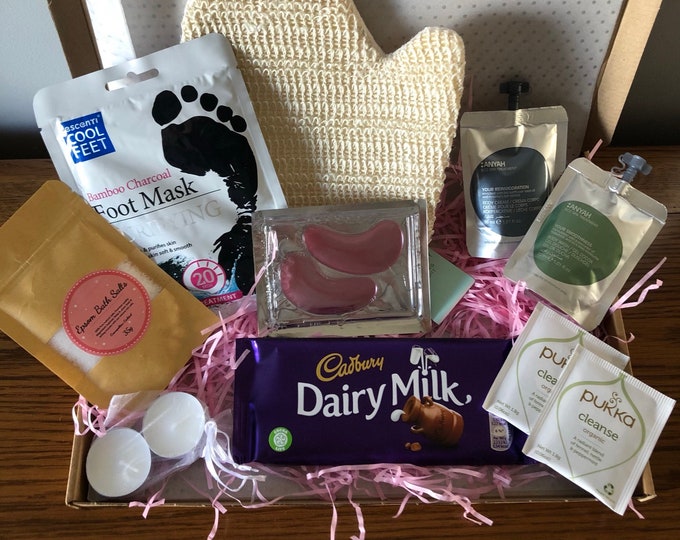 Pamper Box, Pamper Hamper, Letterbox Gift, Hug in a Box, Relaxation ...