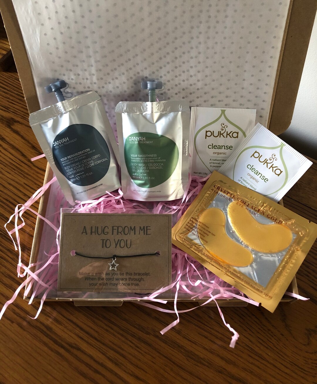 Pamper Box, Pamper Hamper, Hug in A Box, Spa Pamper, Birthday Gift ...
