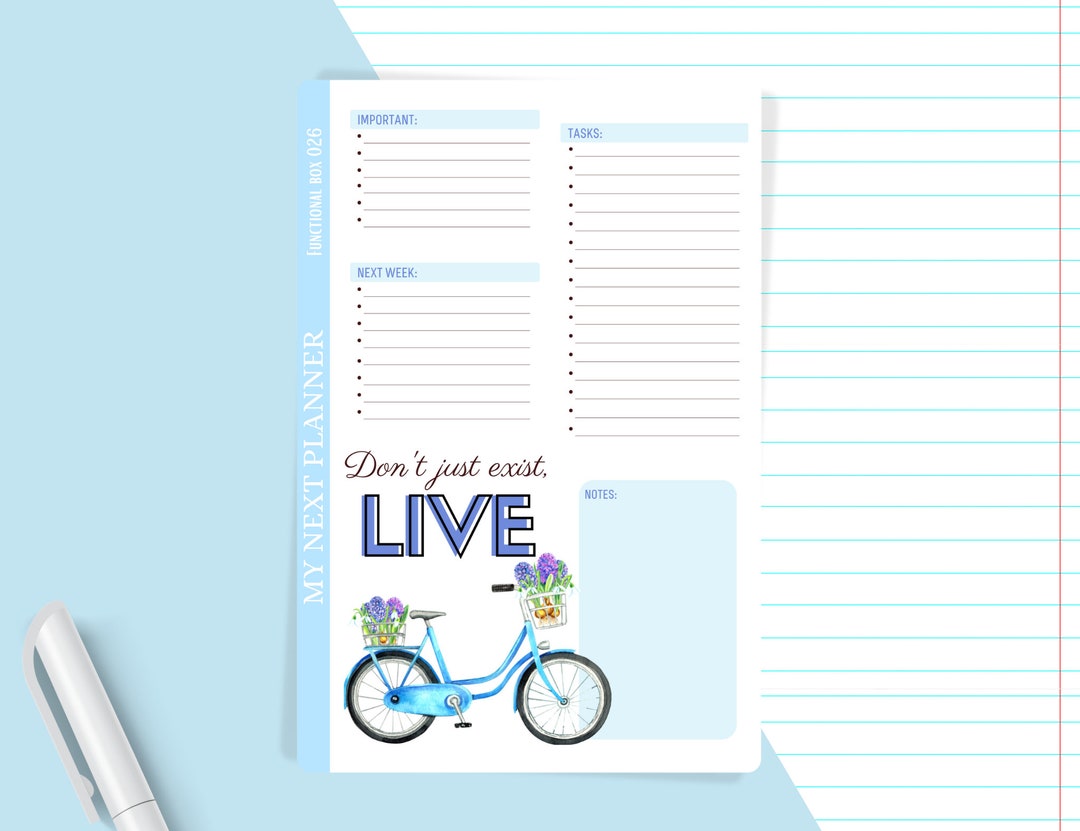 Bicycle Stickers, Cute Functional Boxes, Kawaii Text Box Sticker, for ...