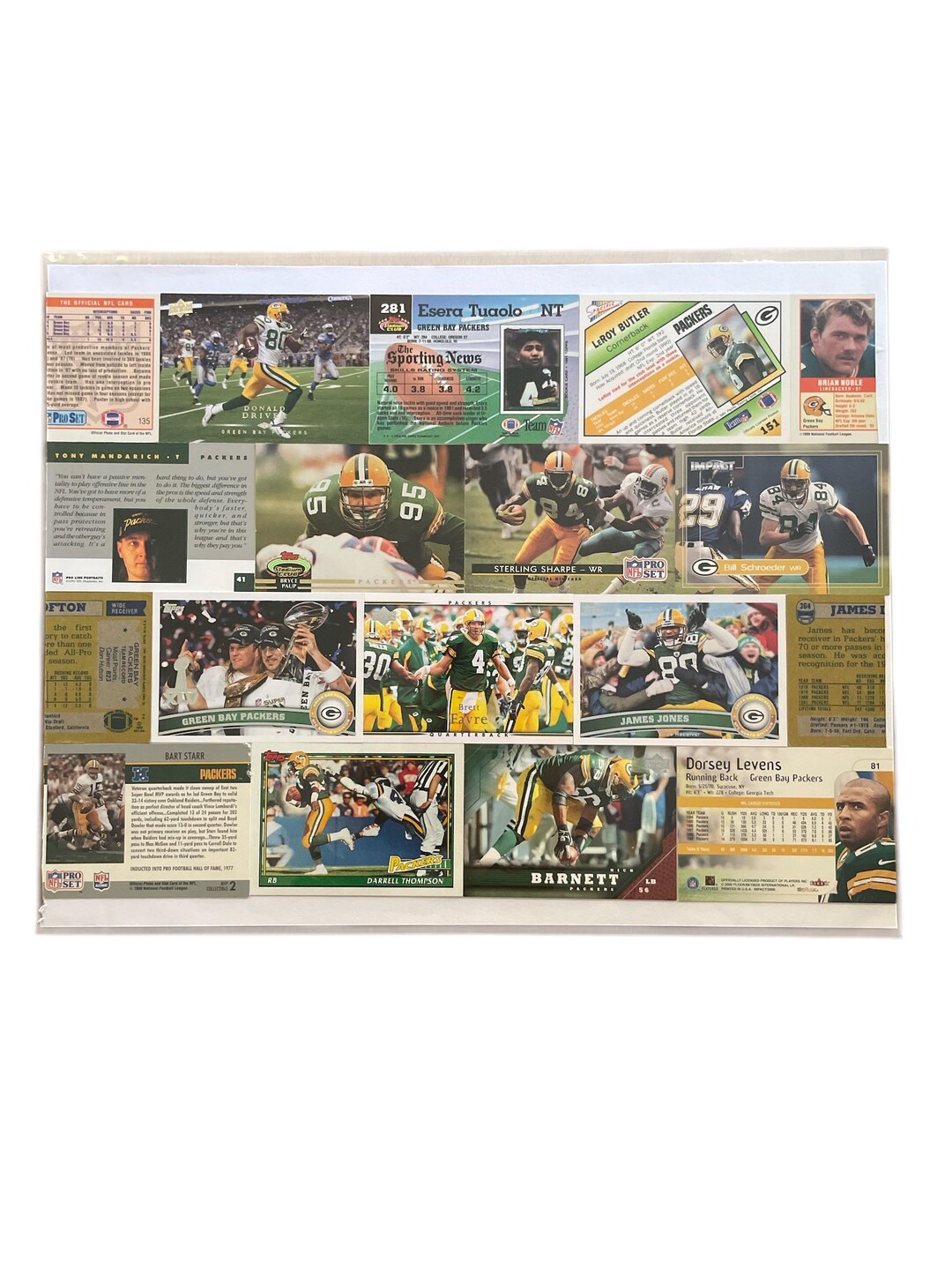 Green Bay Packers 14x11 Wall Decor Made From Real Packers Football ...