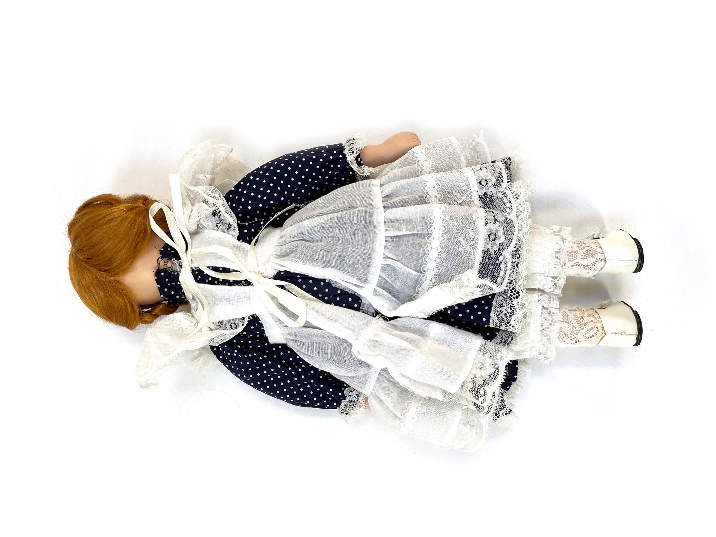 Vintage 1990s Promenade Collection Imogen Porcelain Doll Red - Etsy UK