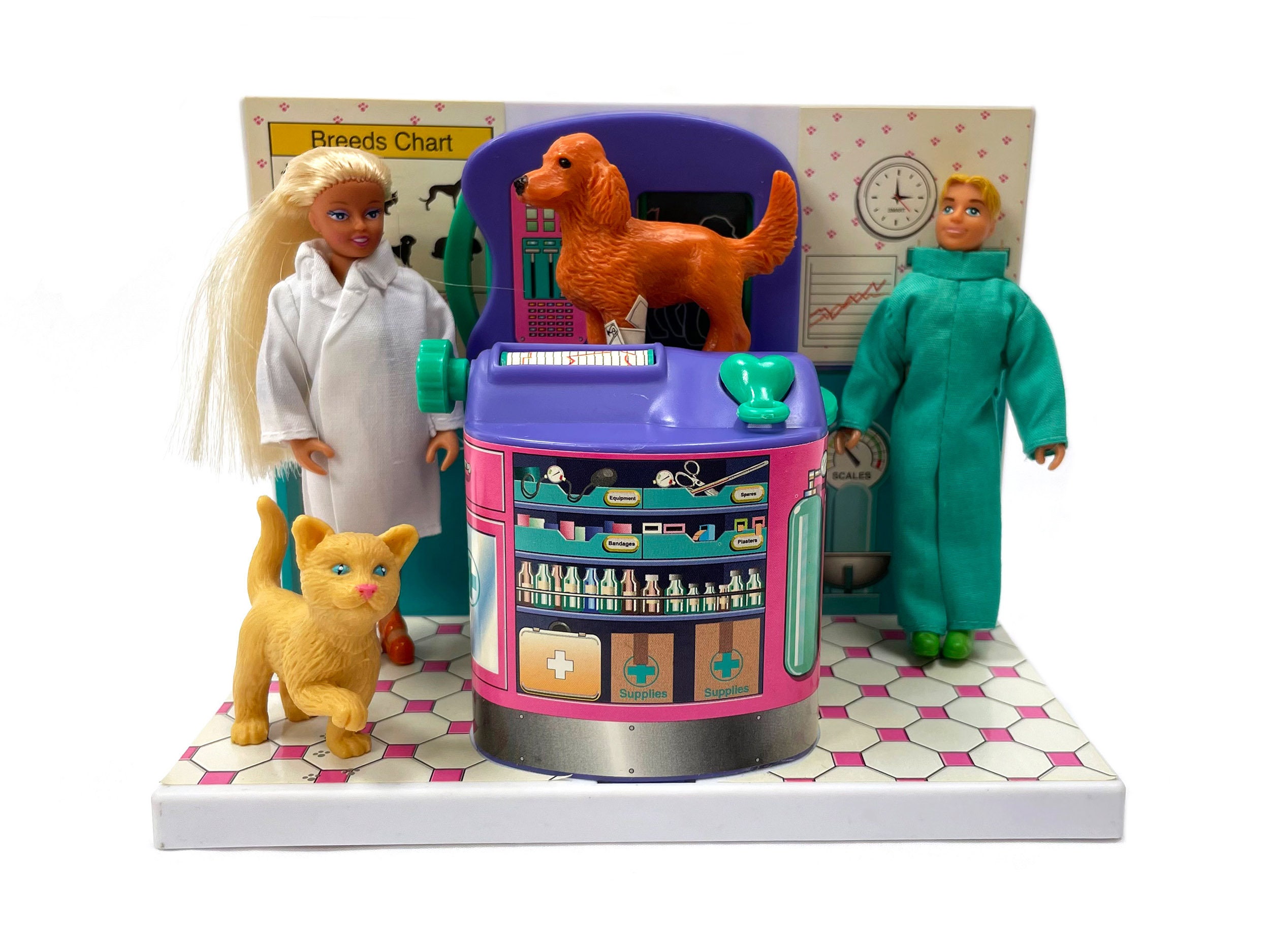 RSPCA Animal Hospital Vintage Mobile Vet Centre Playset - Etsy UK