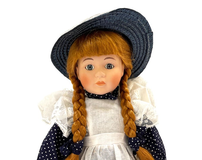 Vintage 1990s Promenade Collection Imogen Porcelain Doll | Red Head ...