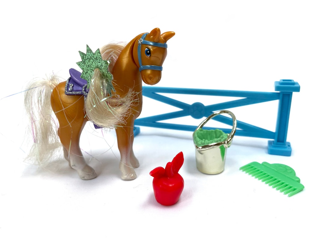 1994 Kenner Littlest Pet Shop Sky Blaze Pony Vintage Toy Sparkling ...