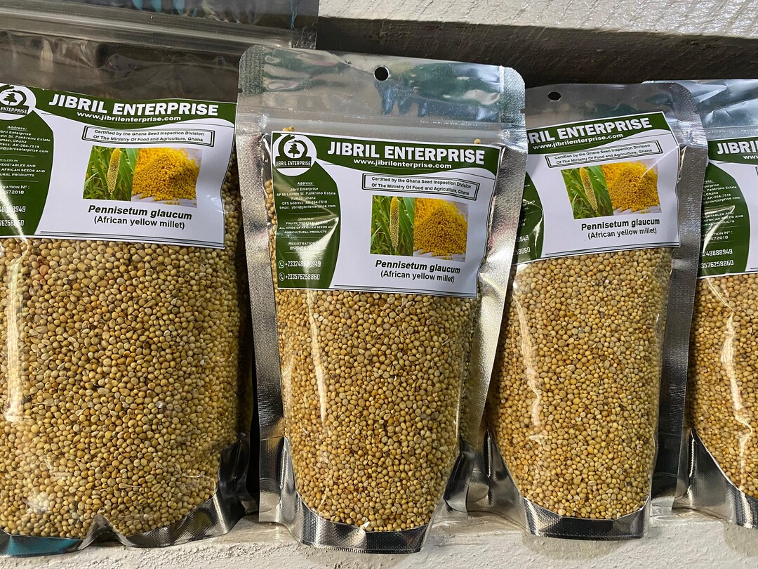African Yellow Millet Seeds, Non Hybrid, 100g for 11 Usd, Shipping Cost ...