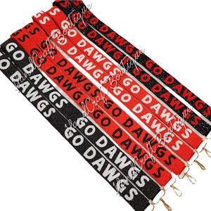 Game Day Purse Strap, Customized Beaded Strap, College Custom Bag Strap ...
