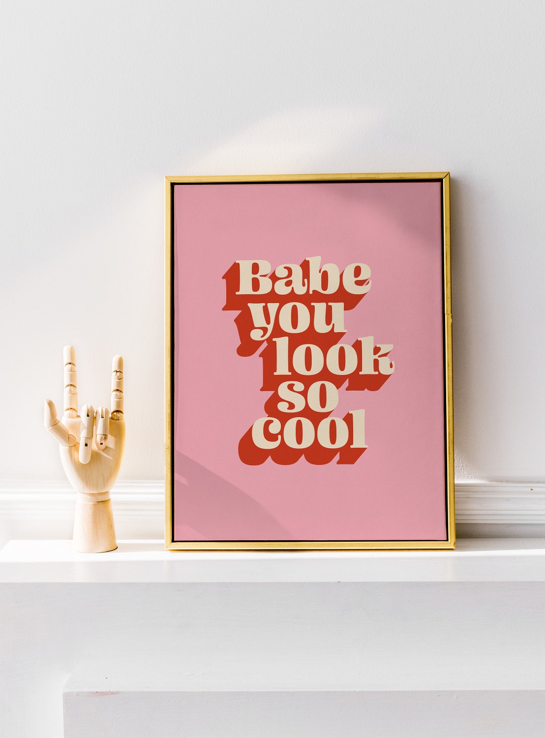 Babe You Look so Cool | the 1975 - Robbers Inspired | Digital Art Print ...