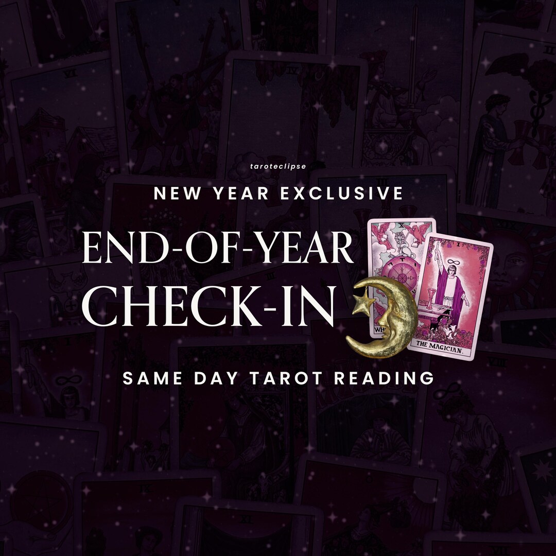 End-of-year Energy Check-in | Same-day Tarot Reading — 2025 Reflection ...