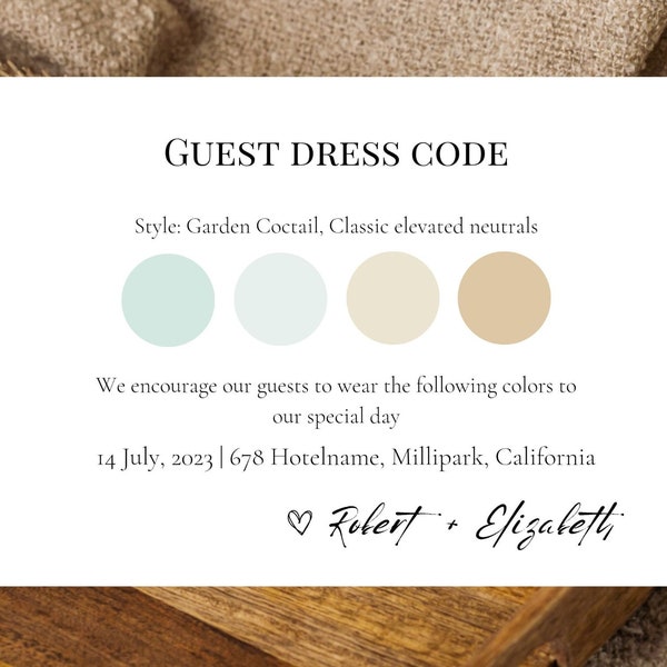 Canva Dresscode - Etsy