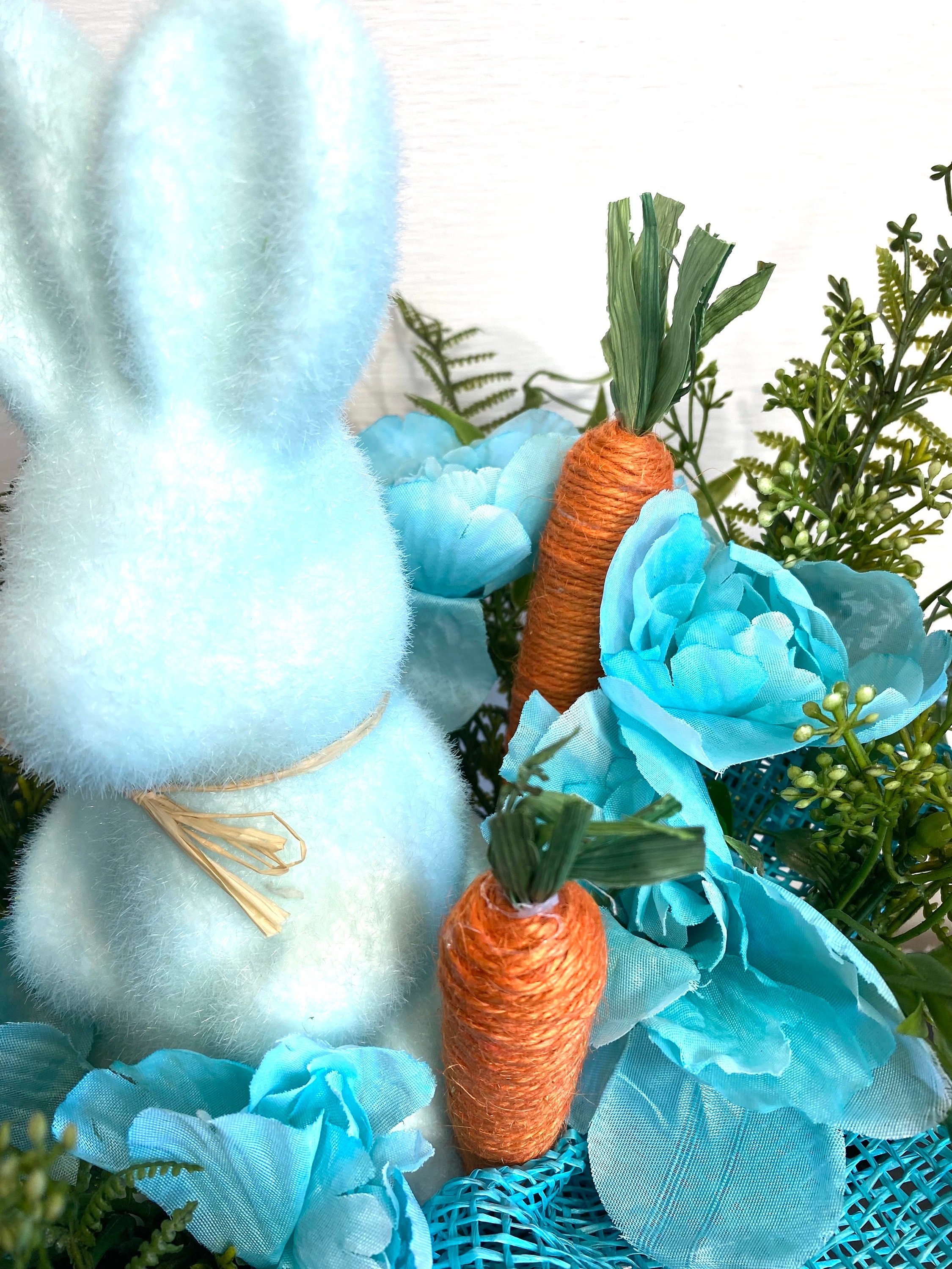 Easter Bunny Centerpiece, Spring Rabbit Table Decor, Easter Bunny Decor ...