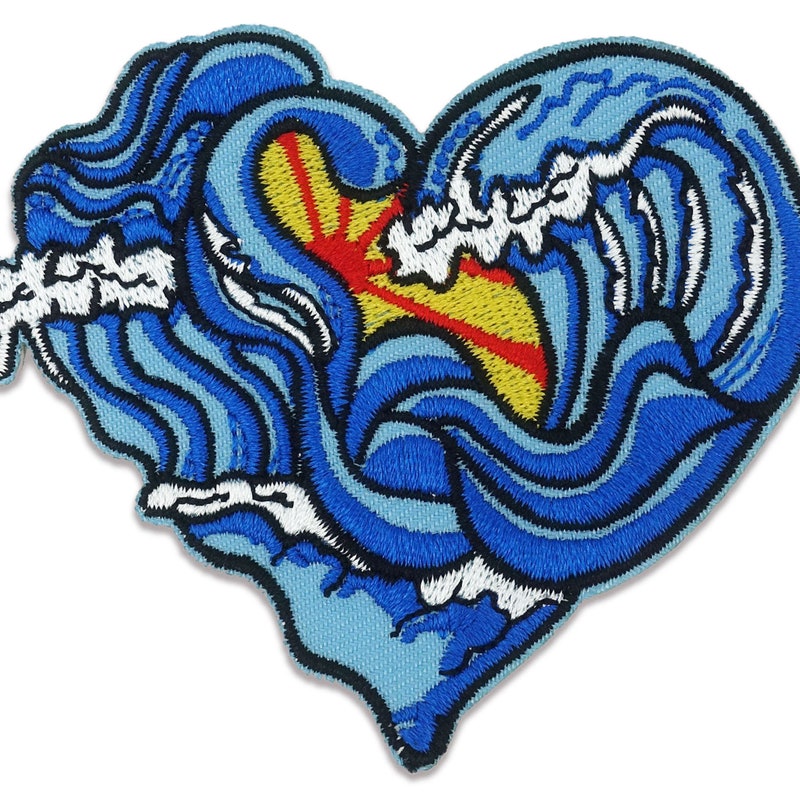 Wave Applique - Etsy