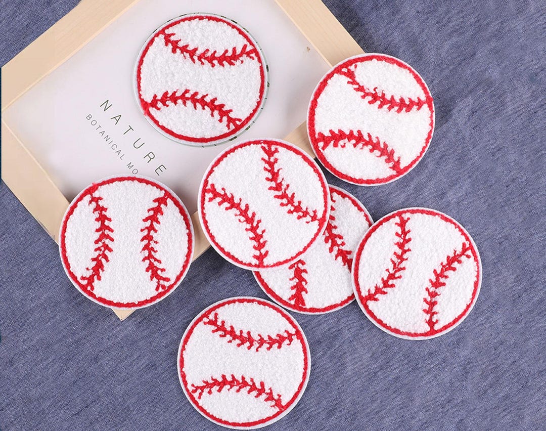 Baseball Embroidered Sports Patches,iron-on Chenille Embroidered Emblem ...