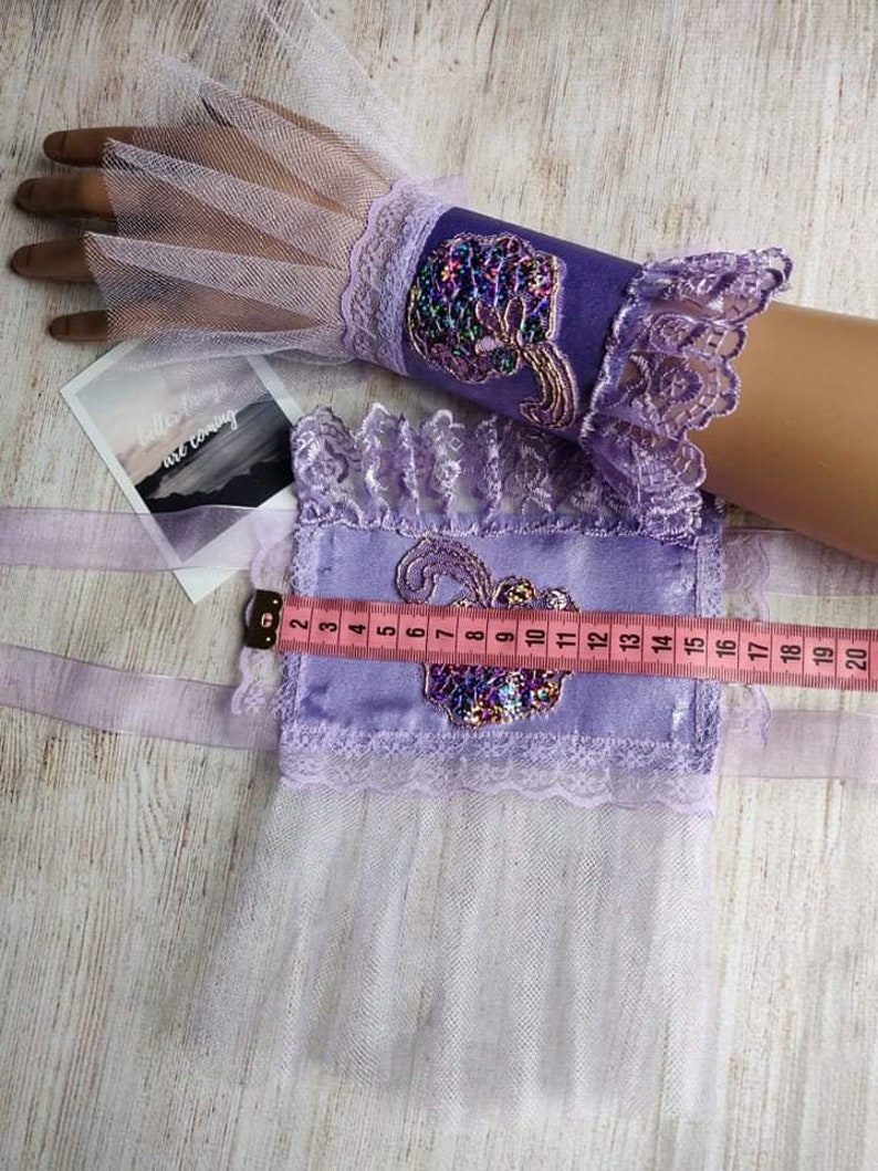 Pair of Beautiful Cuffs, Bracelets, for Party, for Dress, Vintage Style ...