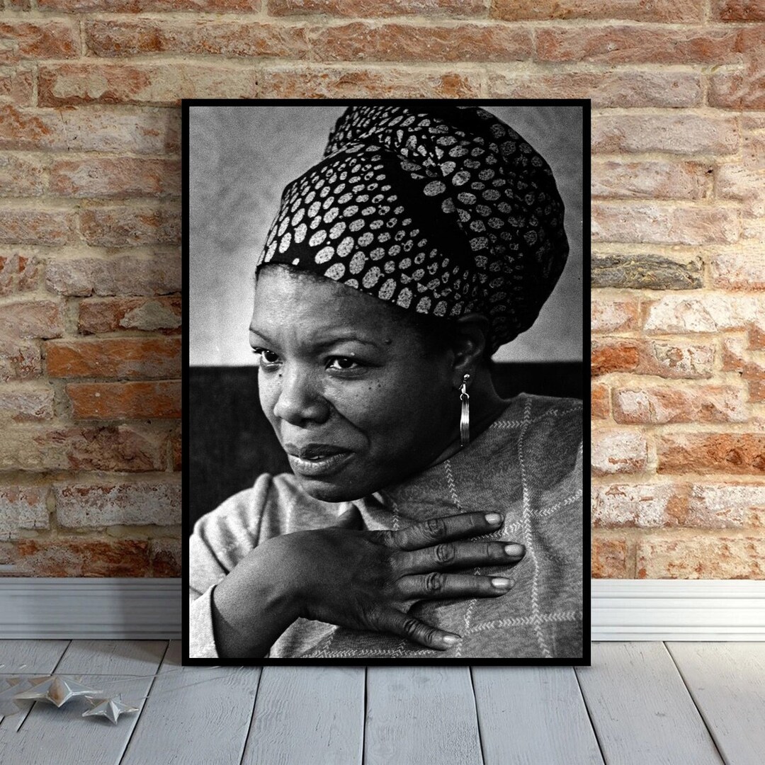 Maya Angelou Poster Canvas Wall Art Home Decor no Frame - Etsy