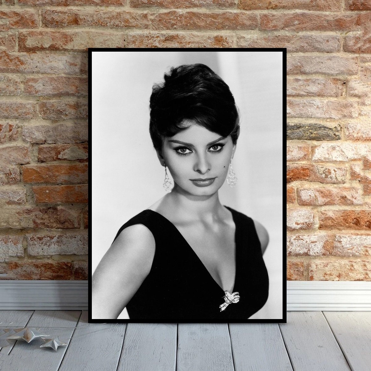 Sophia Loren Movie Star Poster Canvas Wall Art Home Decor no Frame - Etsy