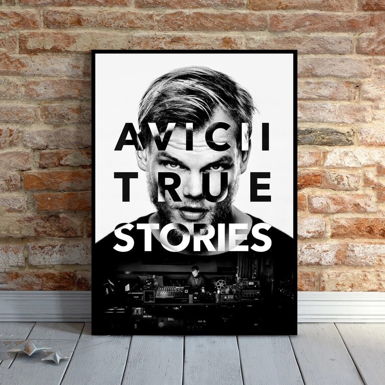 Avicii DJ Music Poster Canvas Wall Art Home Decor no Frame - Etsy