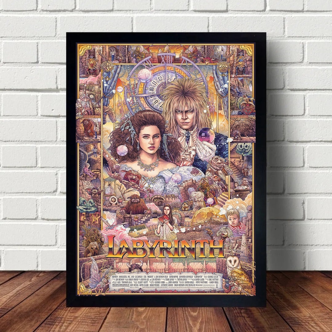Labyrinth Movie Poster Canvas Art Wall Home Decor no Frame - Etsy