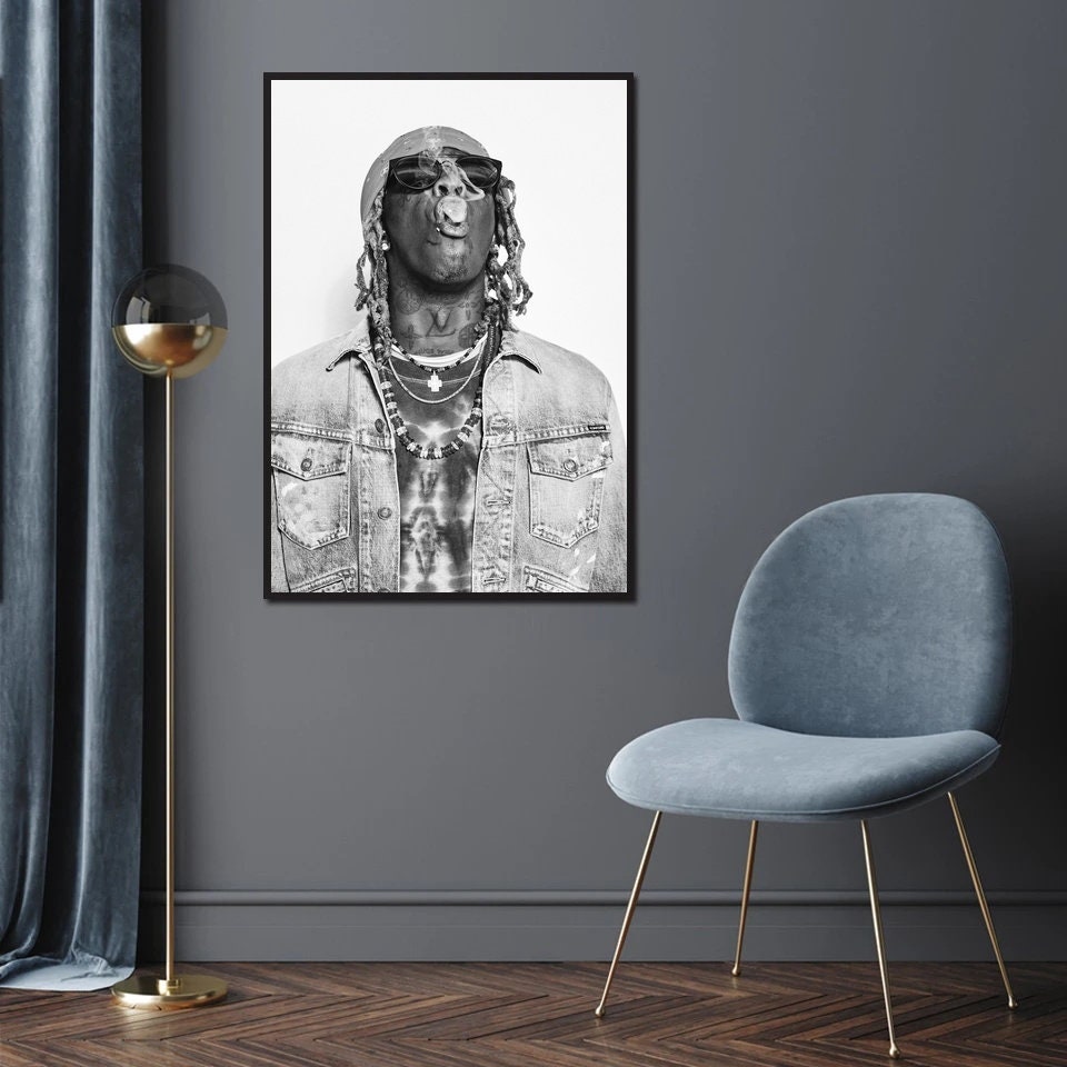 Young Thug Music Poster Canvas Wall Art Home Decor no Frame - Etsy
