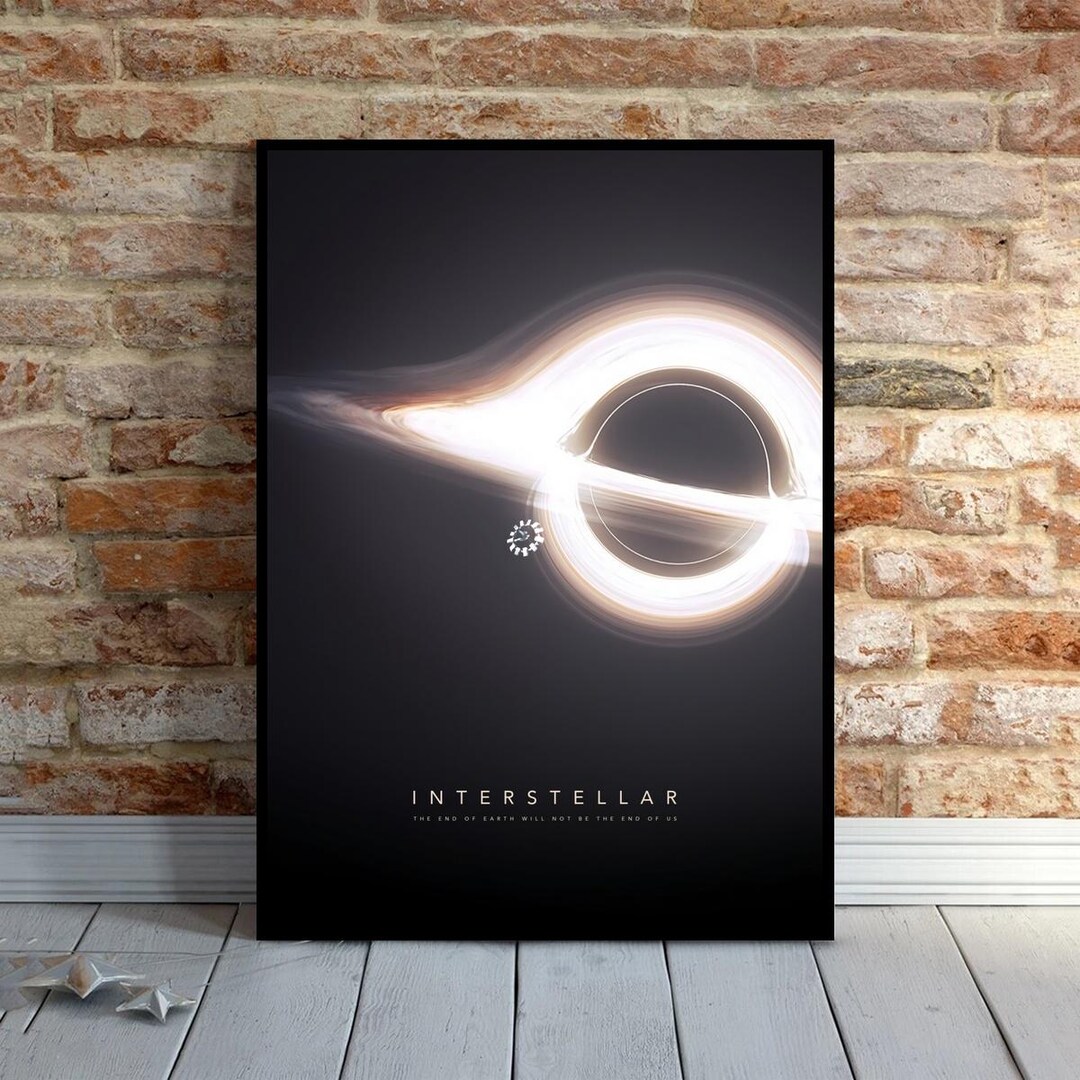 Interstellar Movie Poster Canvas Wall Art Home Decor no Frame - Etsy