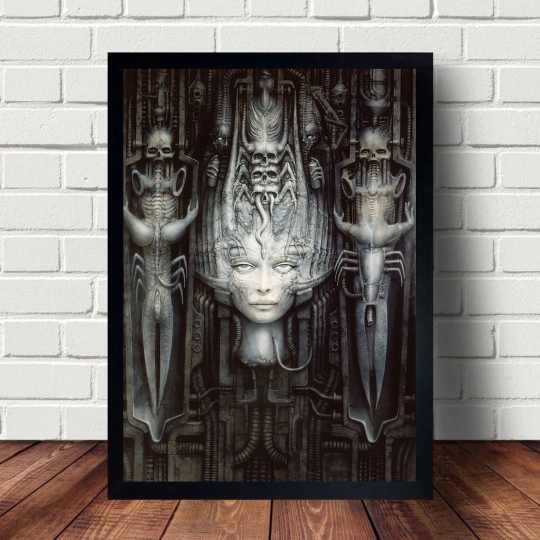 HR Giger Poster Canvas Art Wall Home Decor no Frame - Etsy