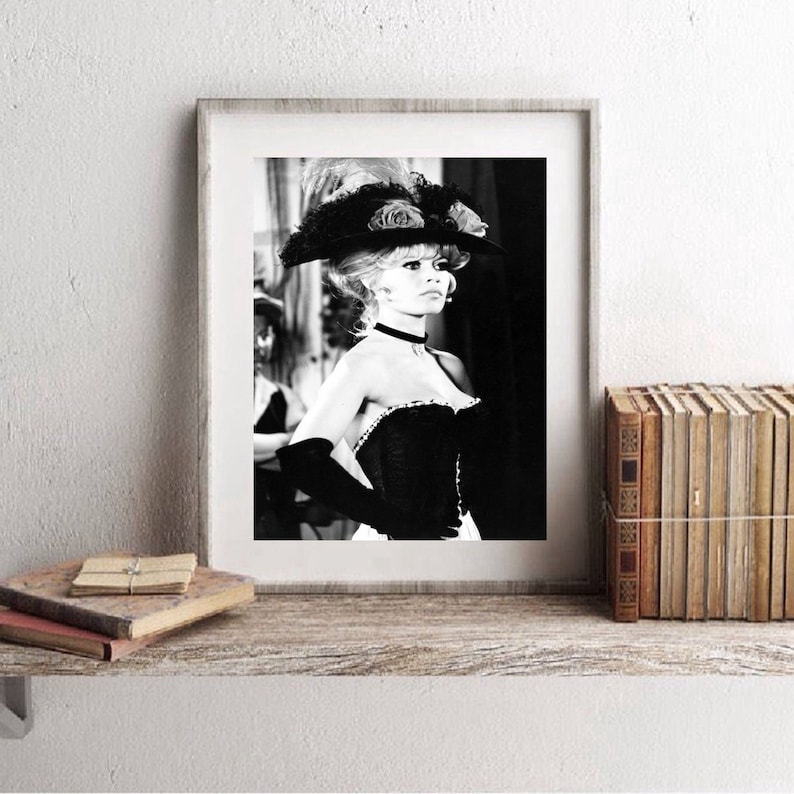 Brigitte Bardot Posters and Prints Canvas Art Wall Home Decor no Frame ...