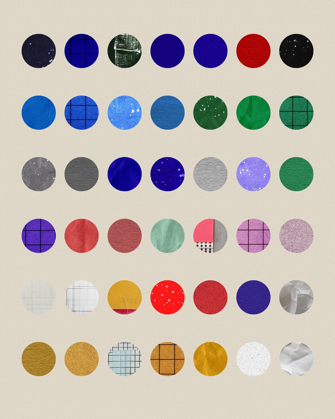42 Animated Collage Paper Textures in 1080p, Loopable Backgrounds ...
