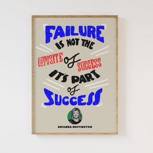 Growth Mindset Posters- Set of 7- Positivity Art Illustration ...