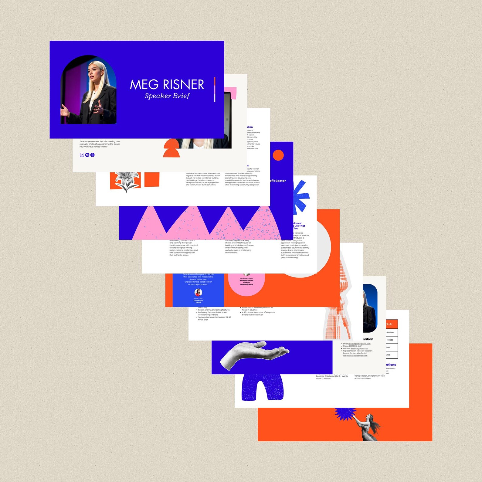 Speaker Media Kit Bundle: Leadership Coach Canva Templates - Etsy