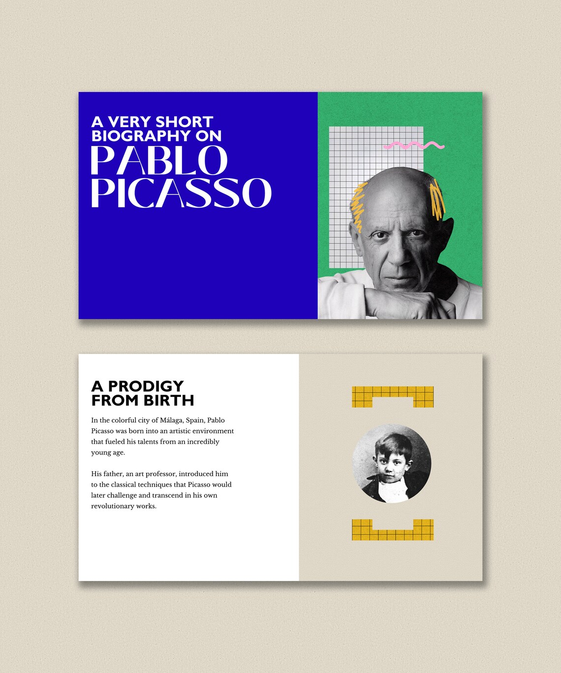 Pablo Picasso Art History Presentation Template: Educational Canva ...