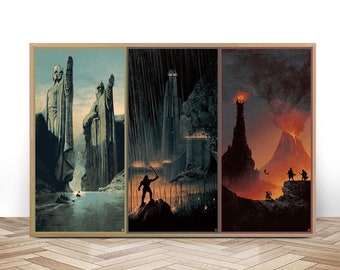 Lord of Rings Frame - Etsy