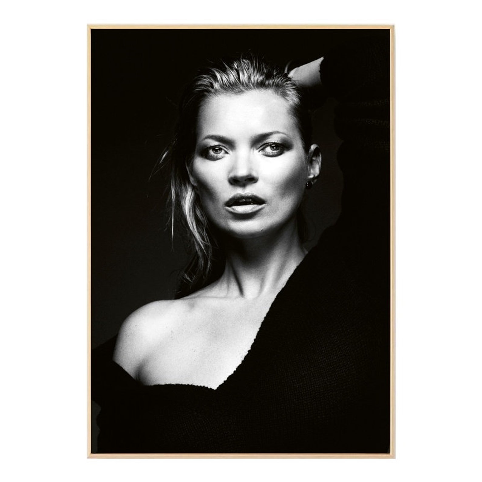 Kate Moss Poster Decoration Living Room Artwork Painting No - Etsy