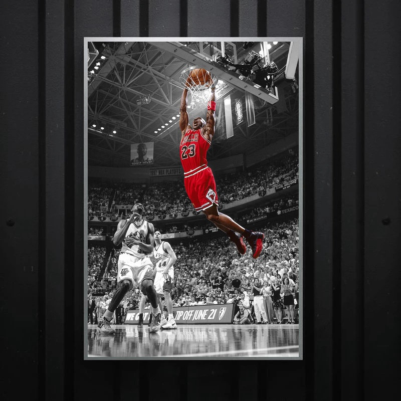 Michael Jordan Poster, Michael Jordan Dunk Poster