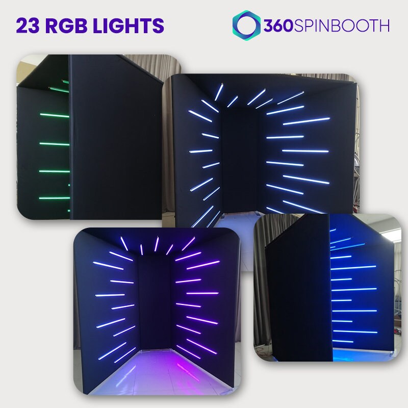 RGB LED Vogue Tunnel: Custom Photo Booth Enclosure - Etsy