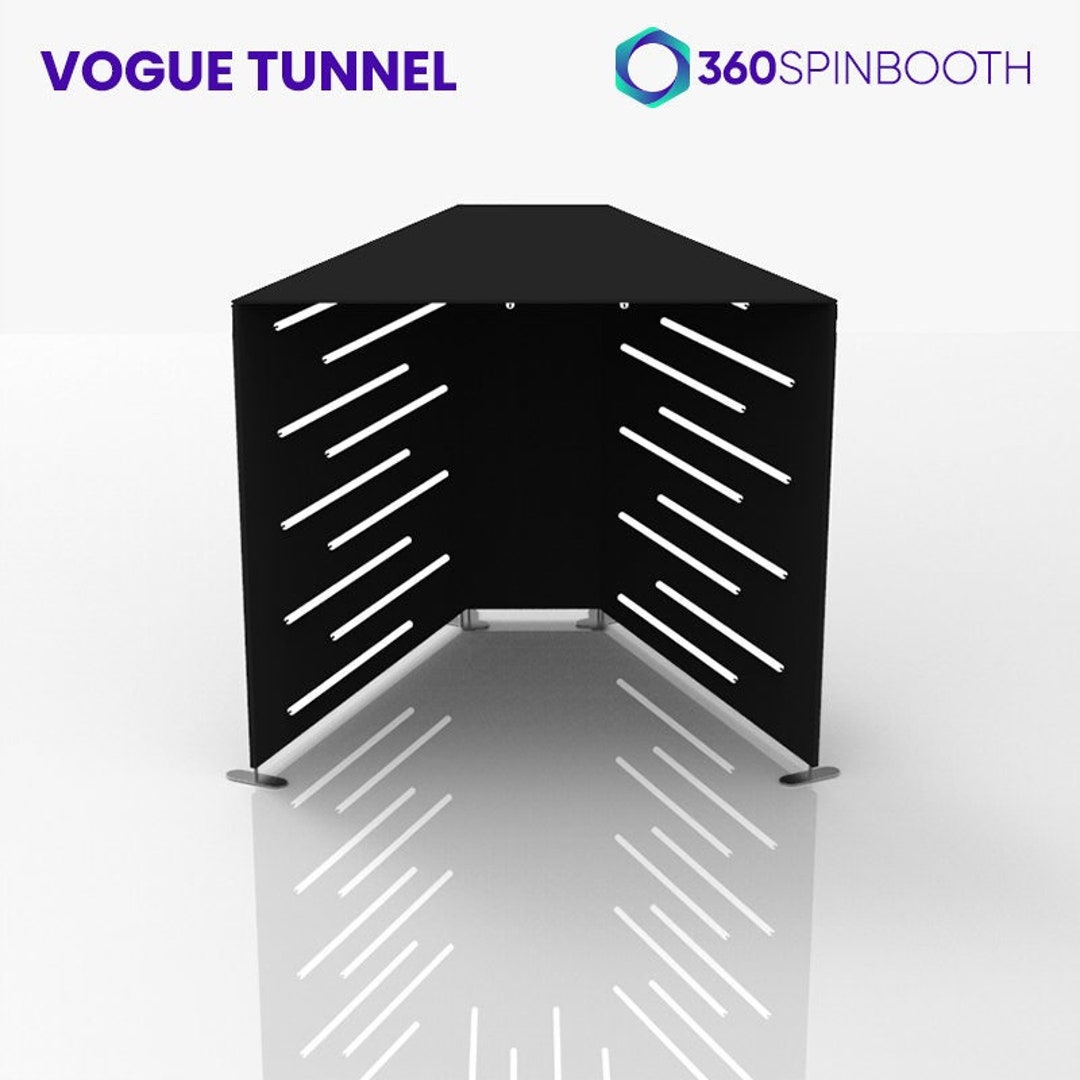 RGB LED Vogue Tunnel: Custom Photo Booth Enclosure - Etsy