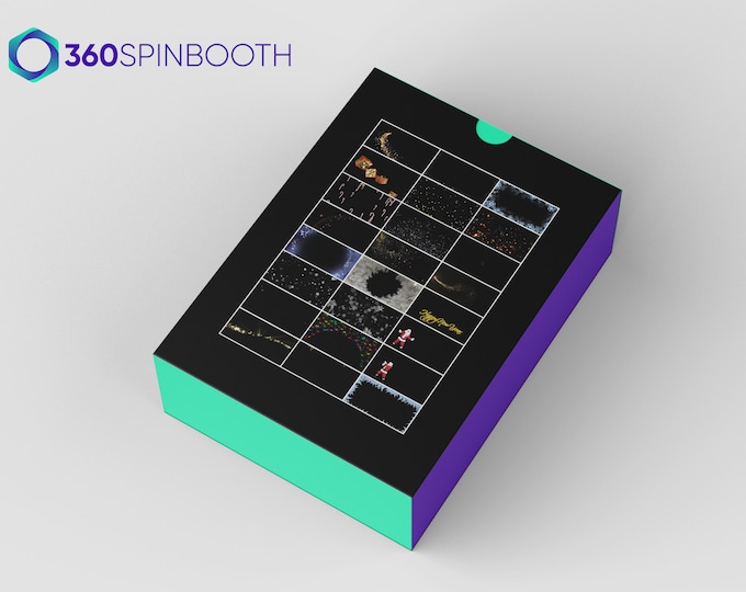 40 360 Video Overlays for 360 Photo Booth App, Video Overlay, Overlay ...