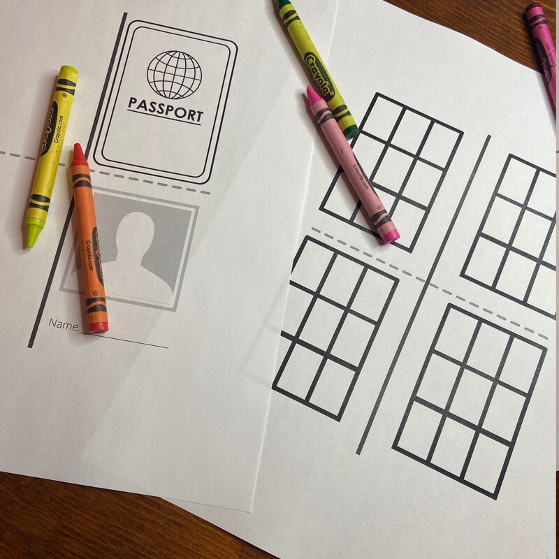 Pretend Passport - Etsy