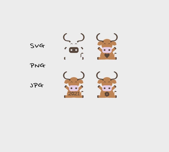 Ox SVG Digital Files Bull SVG Digital Files - Etsy UK