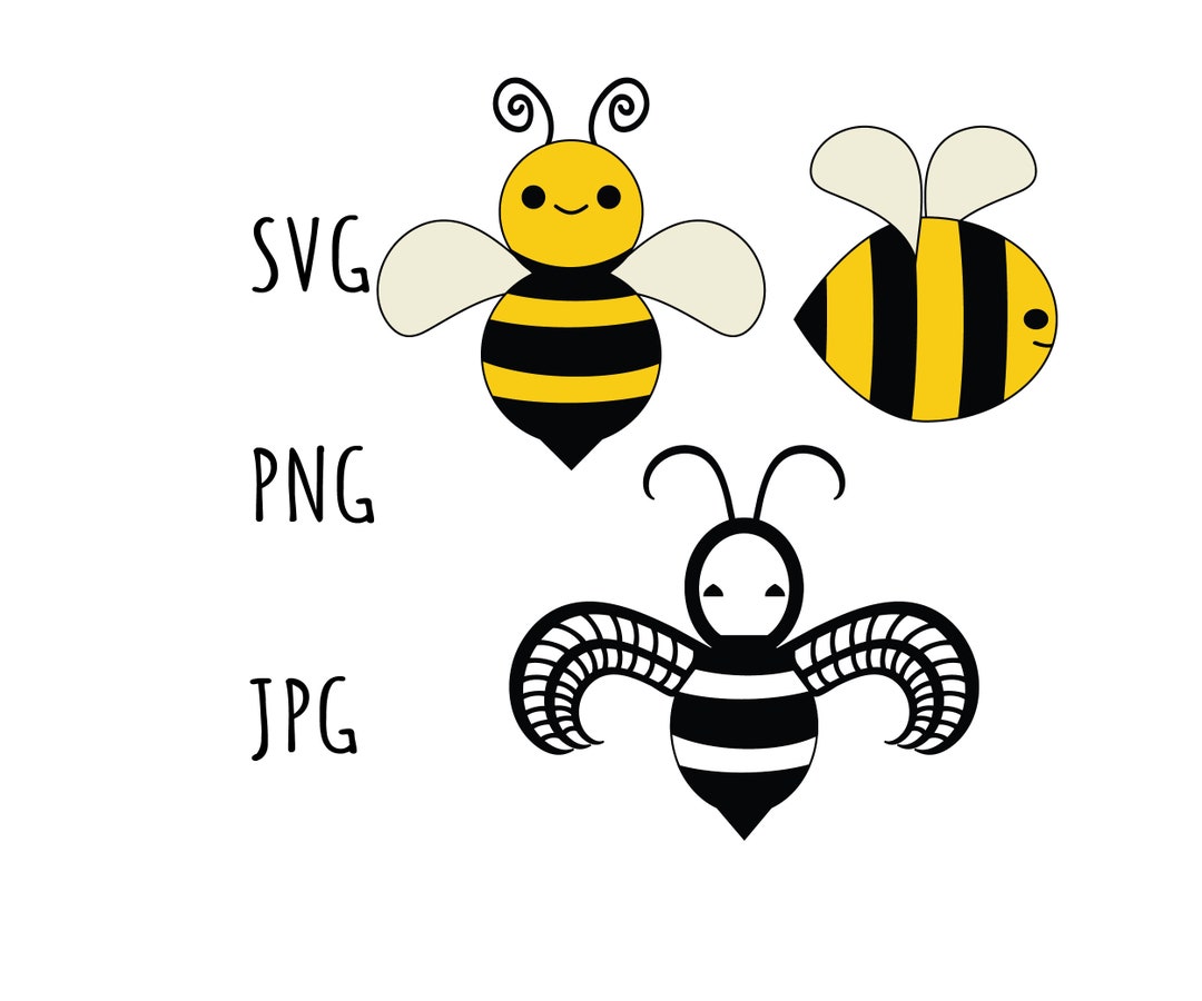 Archivos digitales Bee SVG, archivos digitales Halloween Bee SVG ...