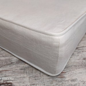 Daybed Futon Cover With Zip With Cord Lining Made of Natural 100% Pure ...