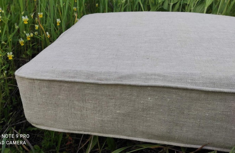 Daybed Futon Cover With Zip With Cord Lining Made of Natural - Etsy