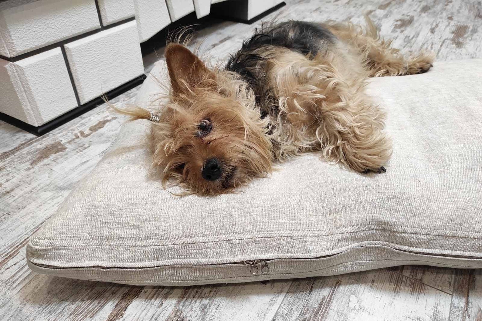 Mattress topper with zipper made of environmentally friendly | Etsy